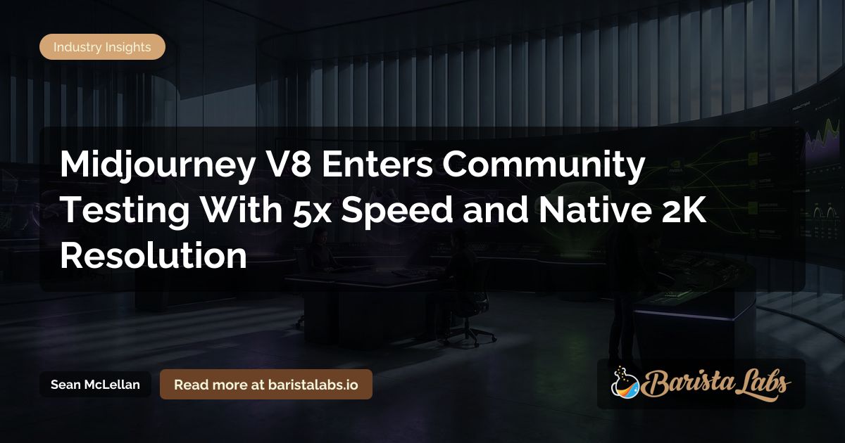 Midjourney V8 Enters Community Testing With 5x Speed and Native 2K ...